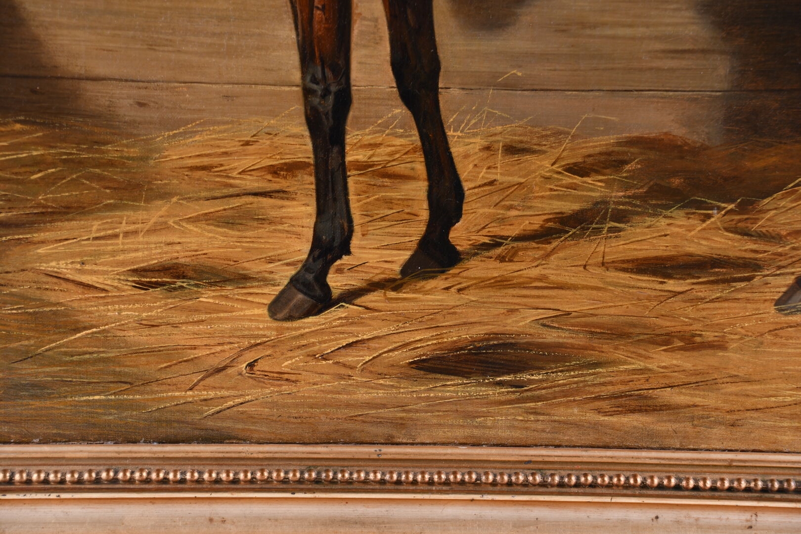 Emil Adam | Pur-sang au box (1884) | MutualArt