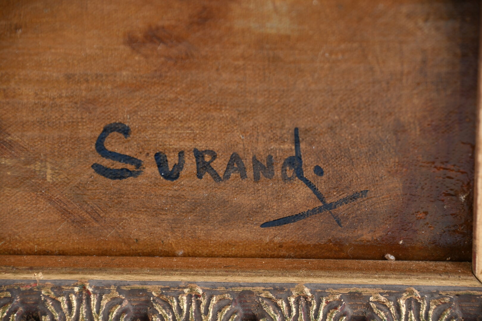 Gustave Surand | . Cheval à l'écurie. | MutualArt