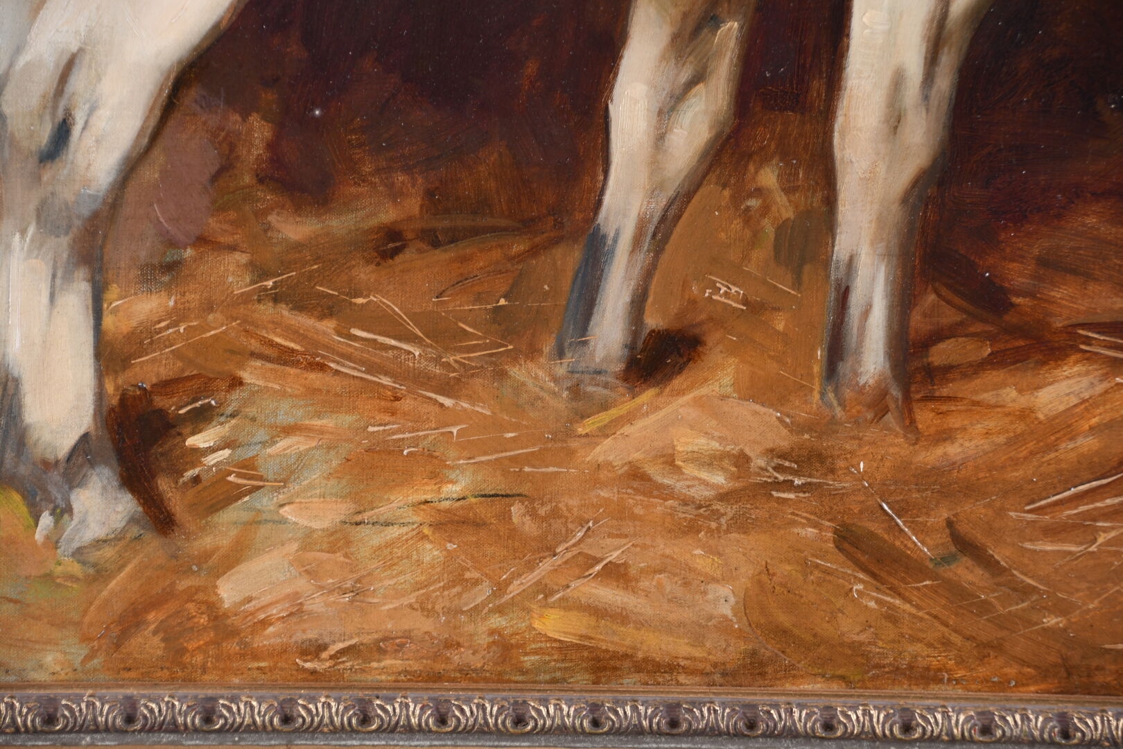 Gustave Surand | . Cheval à l'écurie. | MutualArt