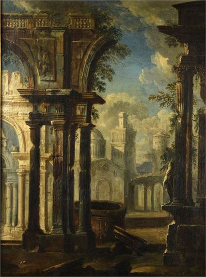 Neapolitan School, 18th Century | Capricci | MutualArt