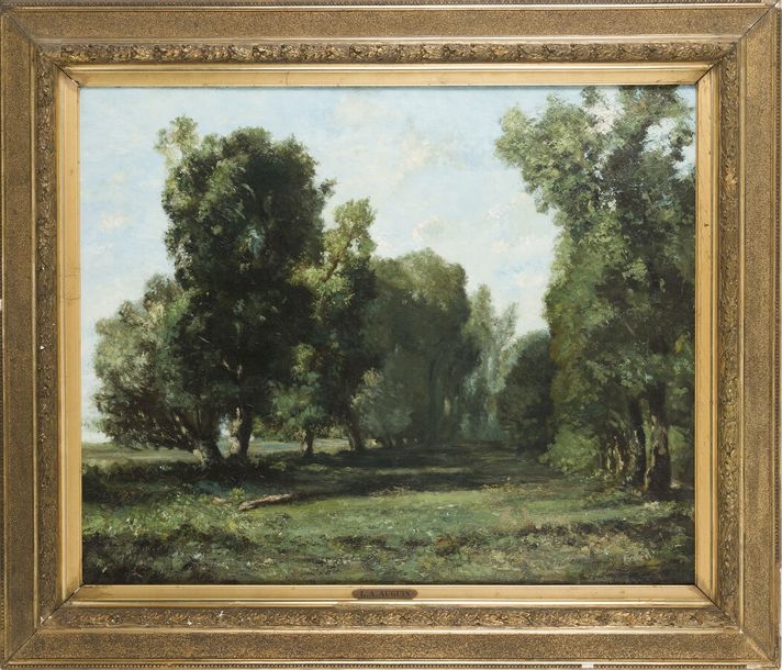 Louis-Augustin Auguin | Landscape (Circa 1862) | MutualArt
