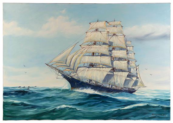 H. Silva Fernandes | Two ship portraits. | MutualArt