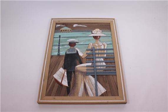 Theodore Cornelius de Groot | Theodore de Groot Framed Lath Art | MutualArt