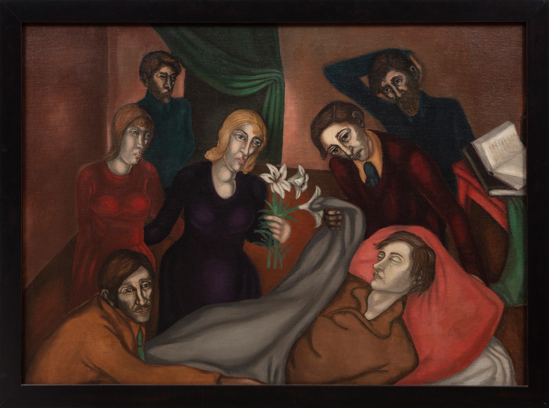 American School, 20th Century | Deathbed | MutualArt