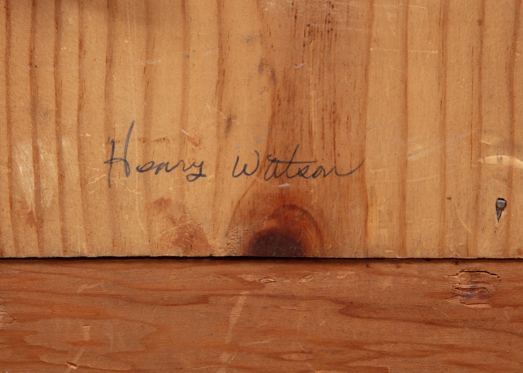 Henry Watson | Cabin with Oak Tree | MutualArt