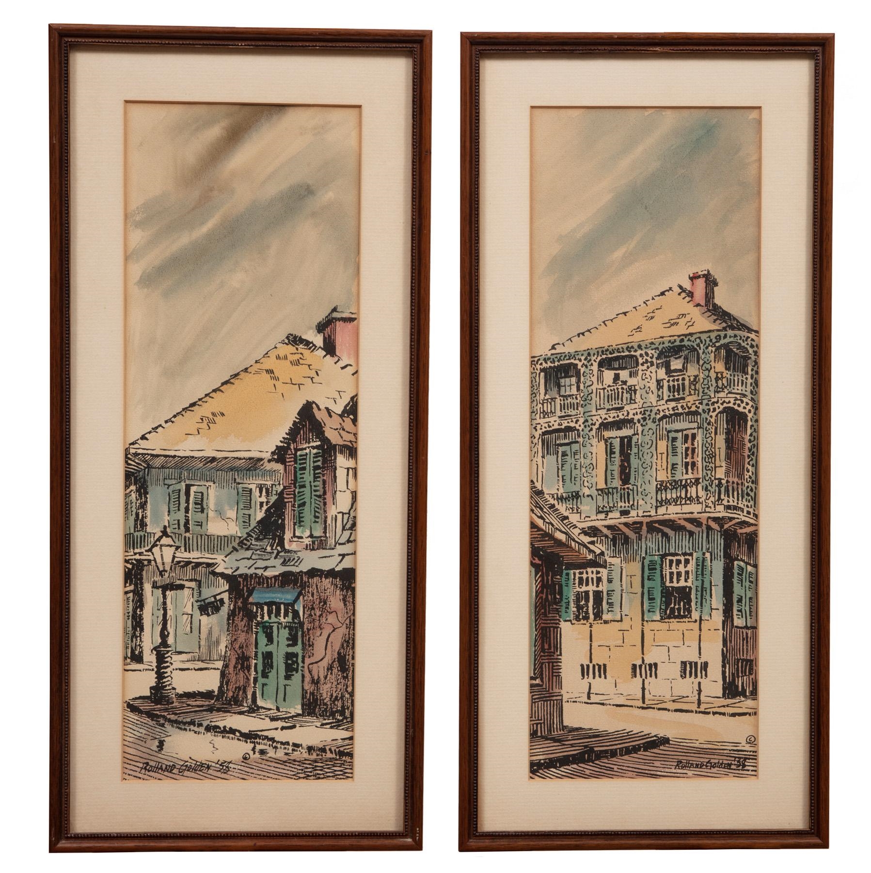 Rolland Golden | French Quarter Street Scenes | MutualArt