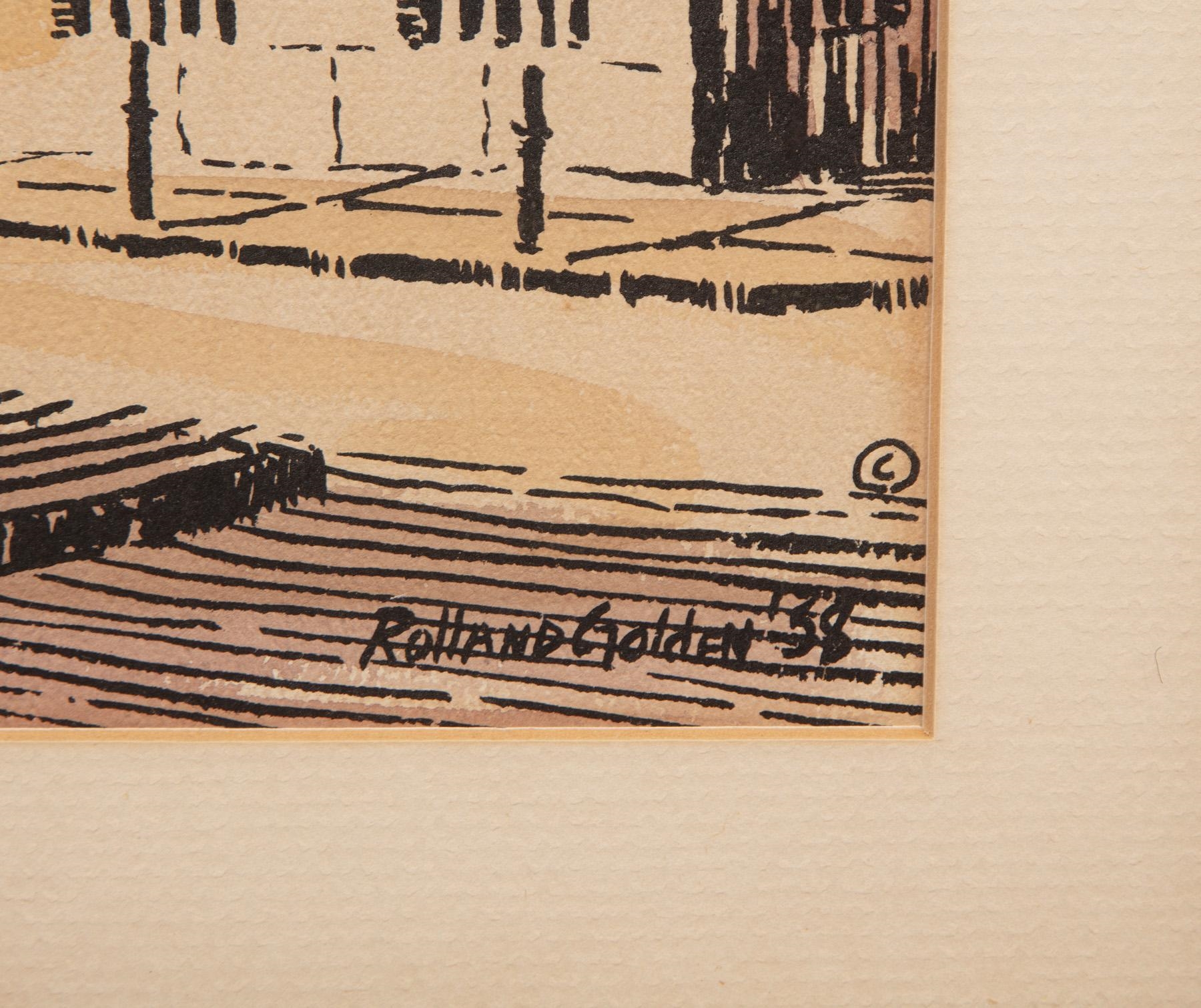 Rolland Golden | French Quarter Street Scenes | MutualArt