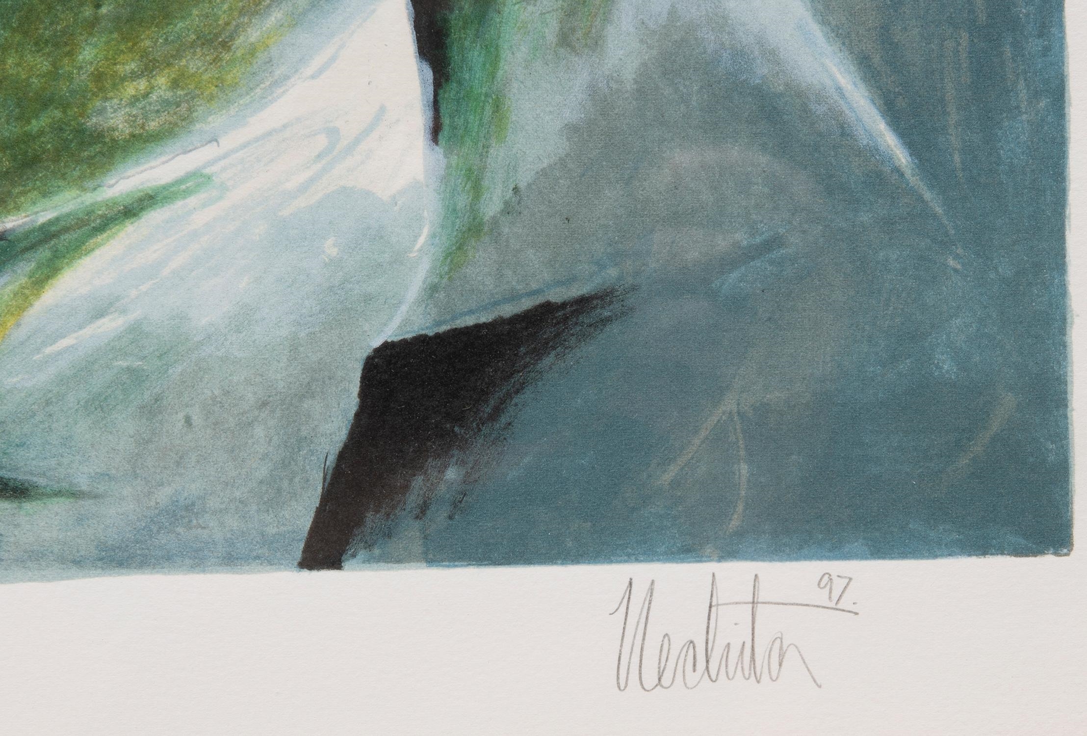 Alexandra Nechita | Cloverfields (1997) | MutualArt