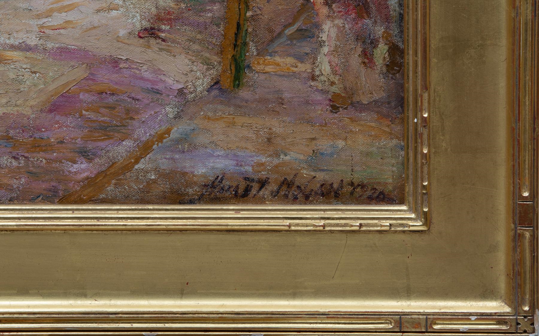 Harry Armstrong Nolan | French Quarter Street Scene (1920) | MutualArt