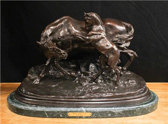 Pierre-Jules Mene | AFTER PIERRE-JULES MENE BRONZE SCULPTURE (1810 ...