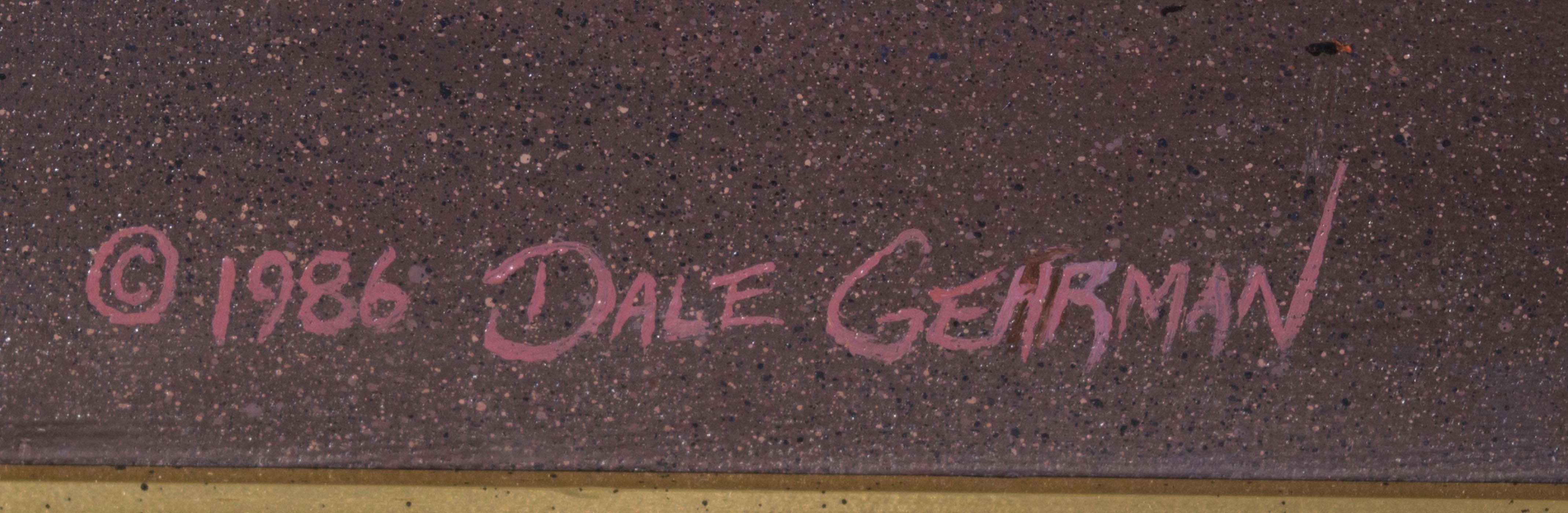 Dale Gehrman | DALE GEHRMAN OIL ON CANVAS (1986) | MutualArt
