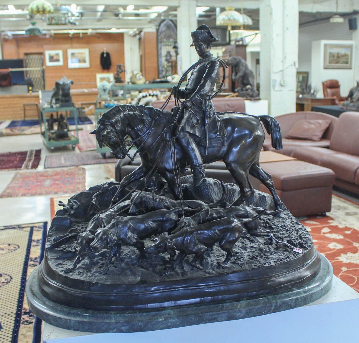 Pierre-Jules Mene | AFTER PIERRE-JULES MENE BRONZE SCULPTURE (1869 ...