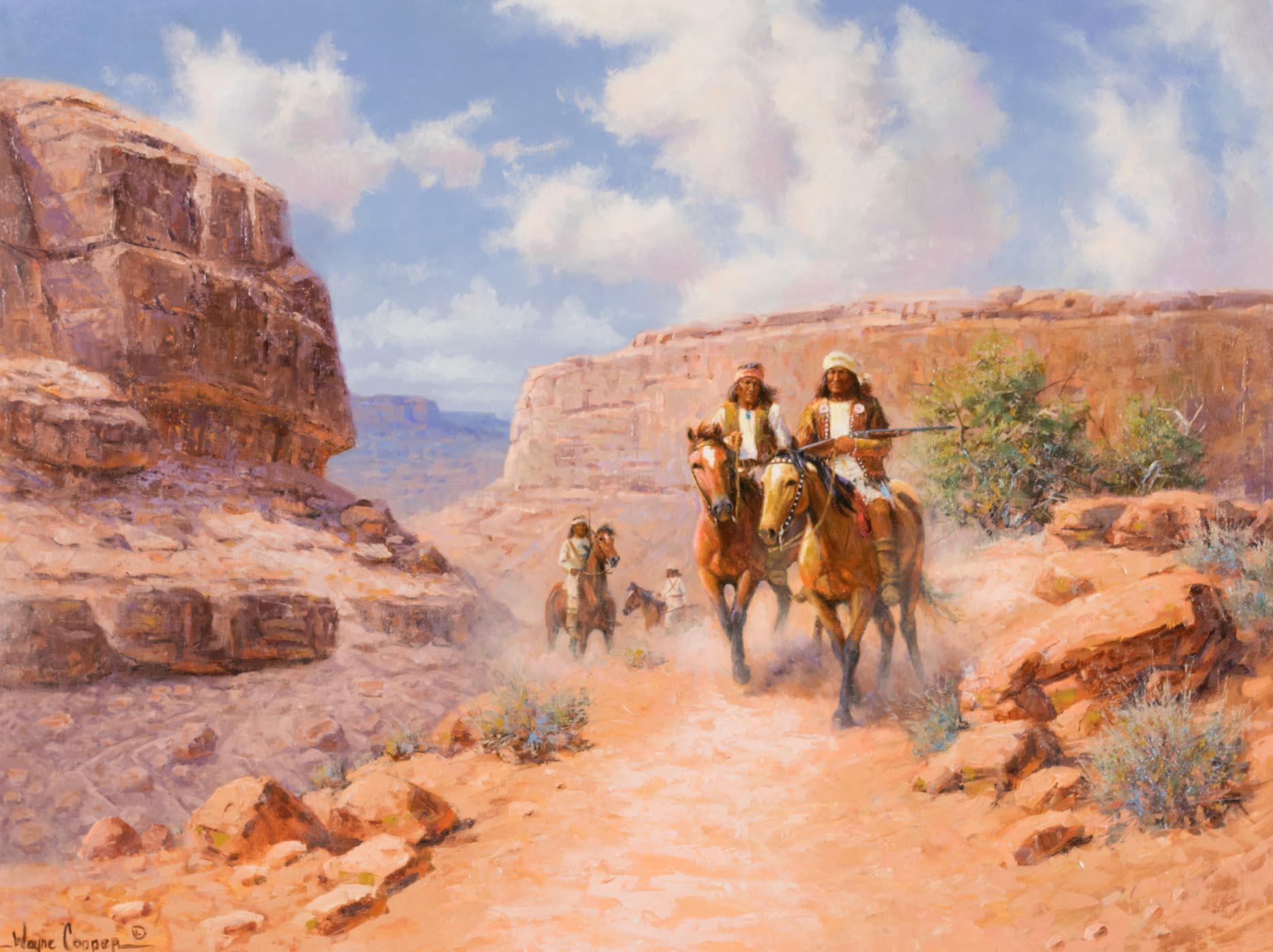 Wayne Cooper | WAYNE COOPER OIL ON CANVAS | MutualArt