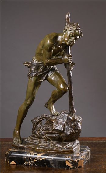 Édouard Drouot | EDOUARD DROUOT BRONZE SCULPTURE (1859) | MutualArt