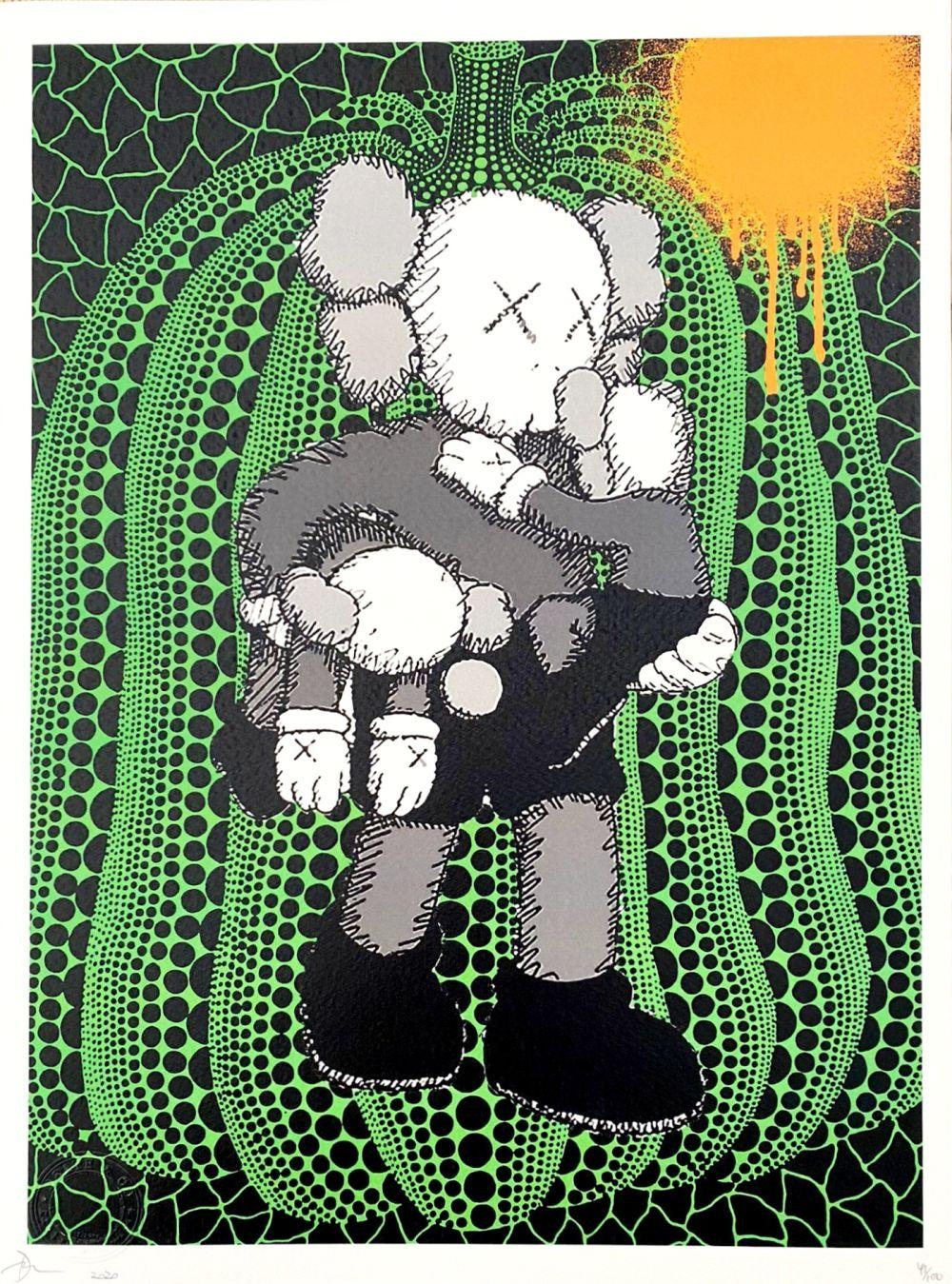 Death NYC | Kaws Green Pumpkin (2020) | MutualArt