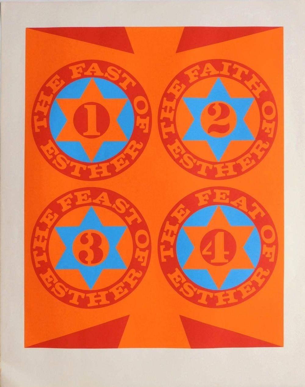 Robert Indiana | Purim: the Four Facets of Esther I (1967) | MutualArt