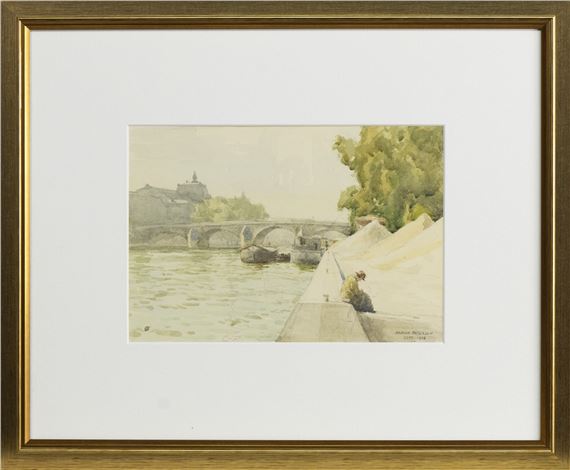 Hamish Constable Paterson | CRUMPLED MAN AT LE PONT ROYALE, PARIS ...