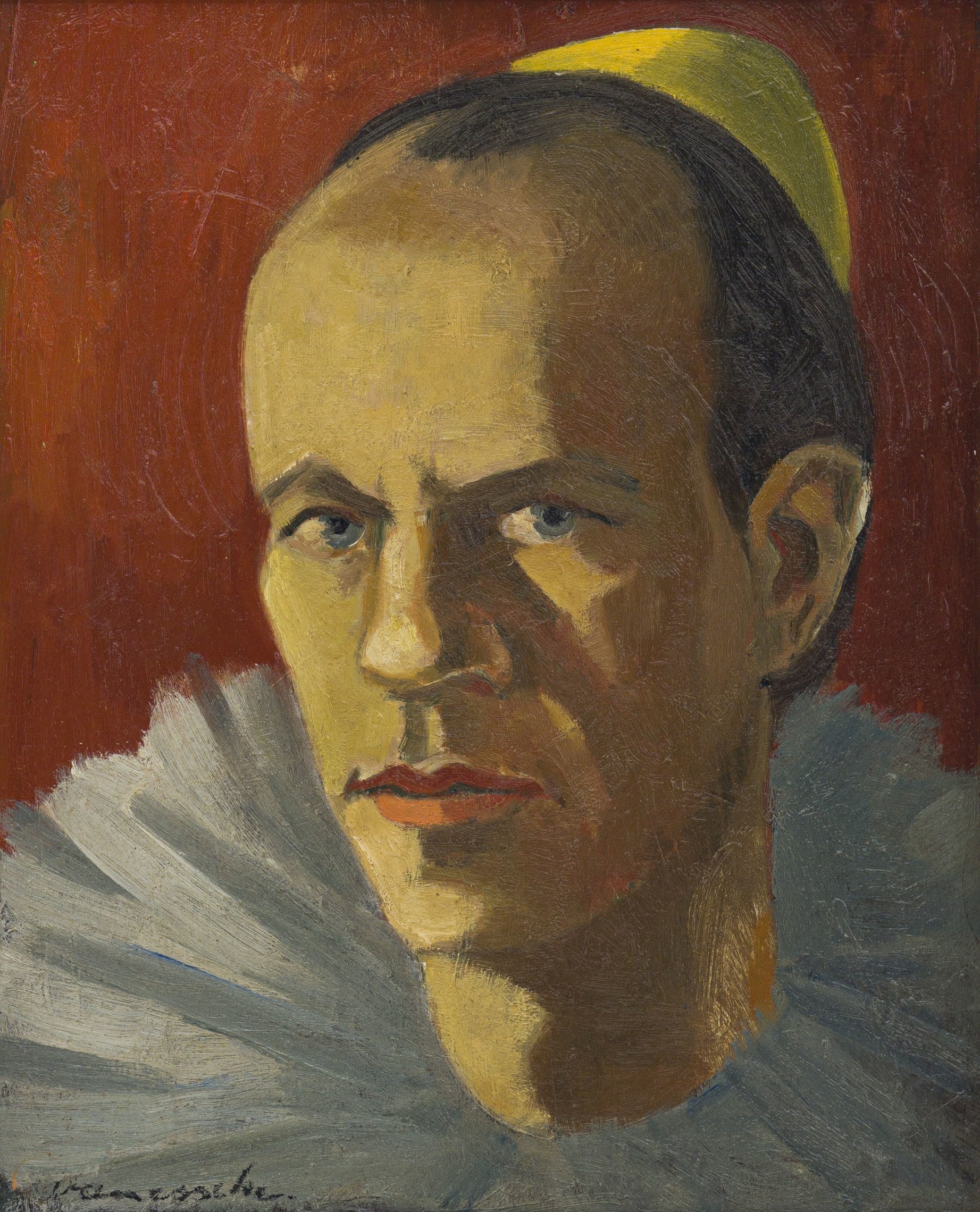 Maurice Essche | Self Portrait as a Clown | MutualArt
