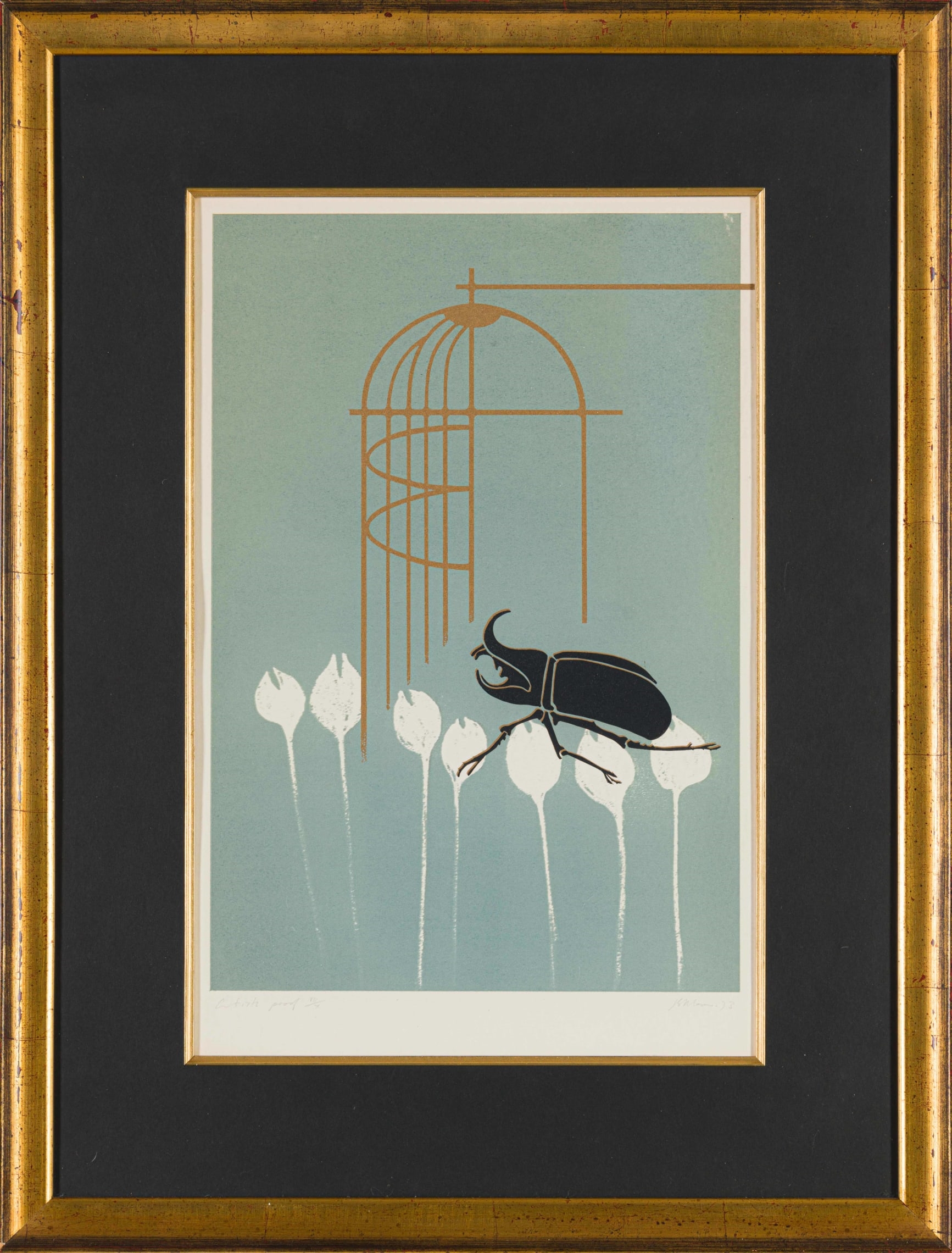 Judith Mason | Untitled (Rhinoceros Beetle) | MutualArt