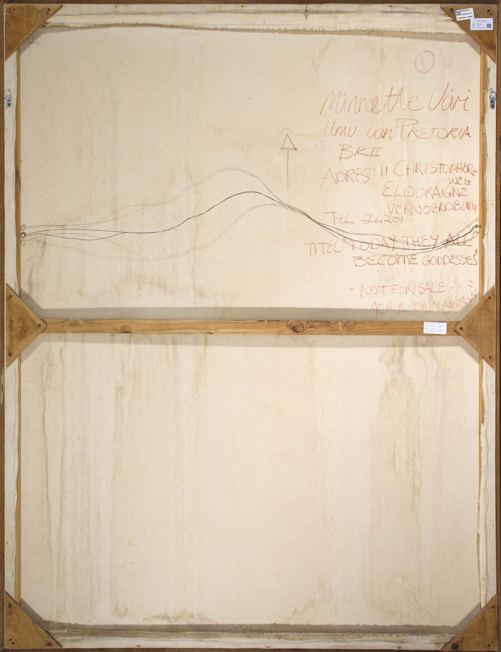 Minnette Vari | Today They All Become Goddesses | MutualArt