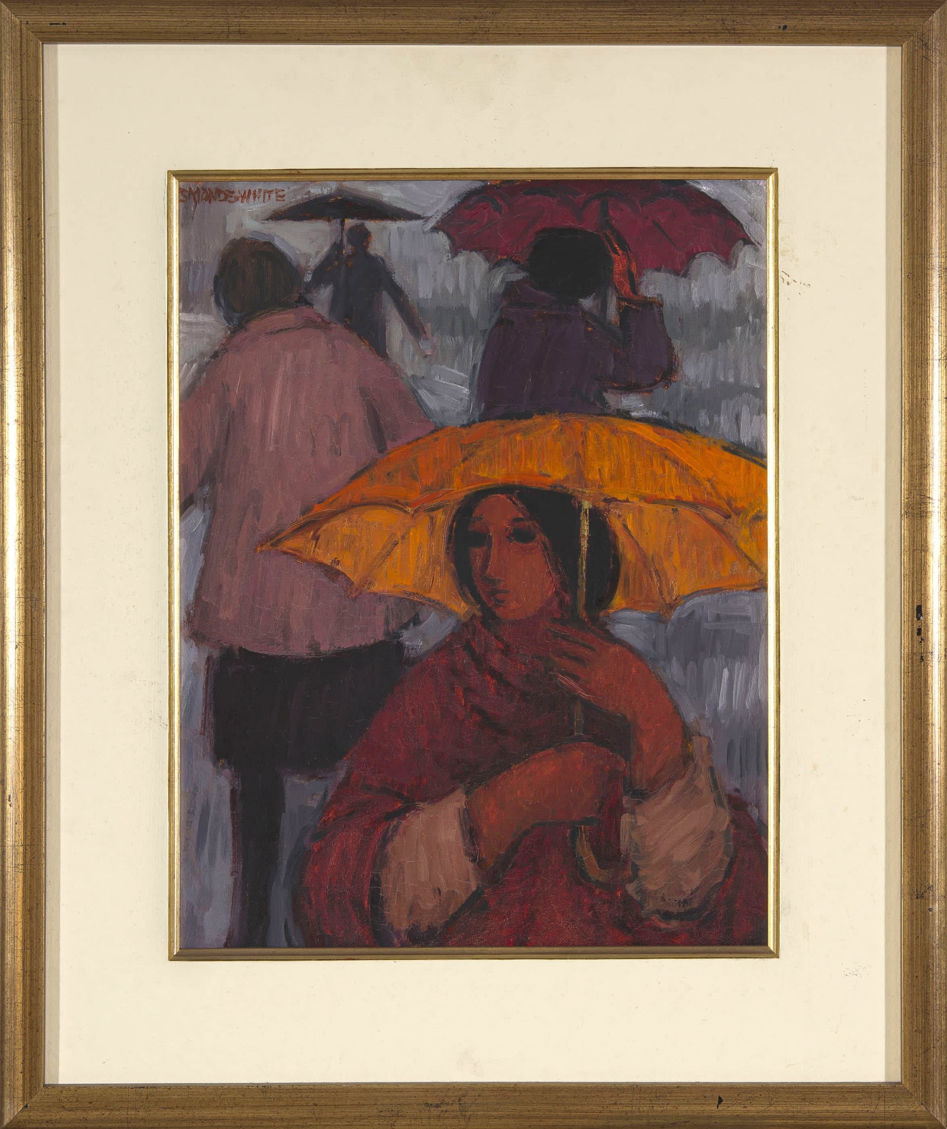 Eleanor Frances Esmonde-White | The Yellow Umbrella | MutualArt