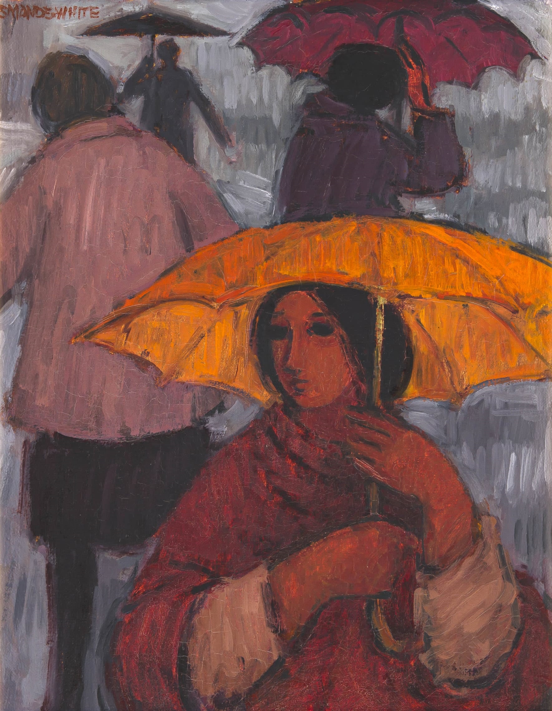 Eleanor Frances Esmonde-White | The Yellow Umbrella | MutualArt