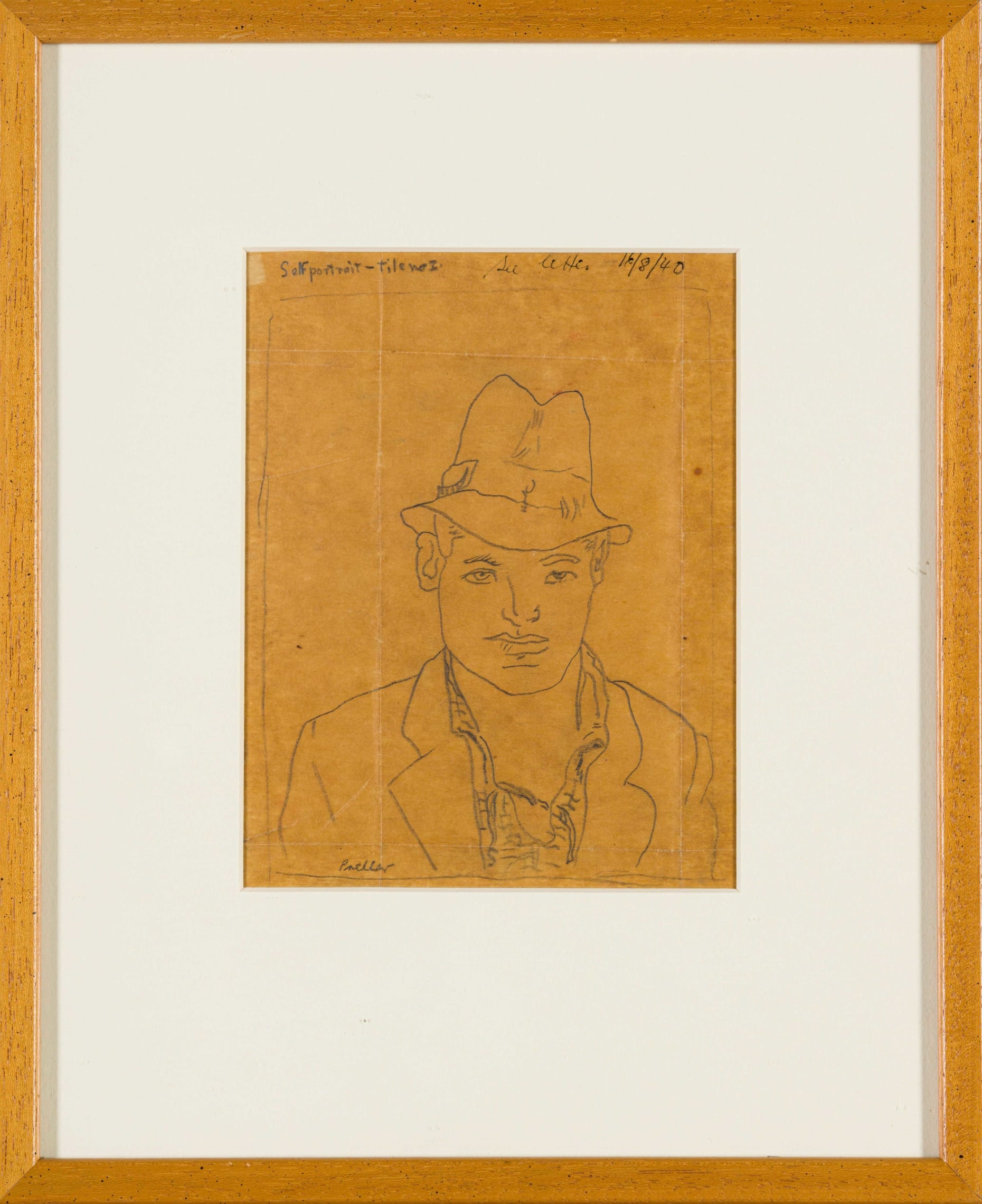 Alexis Preller | Self Portrait (1940) | MutualArt