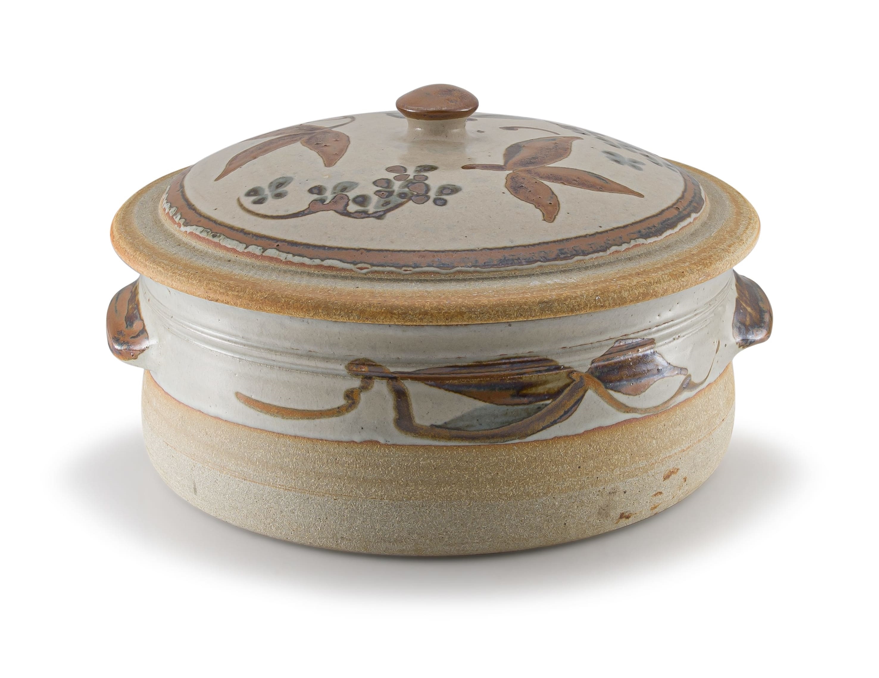 Tim Morris | two-handled casserole dish and cover | MutualArt