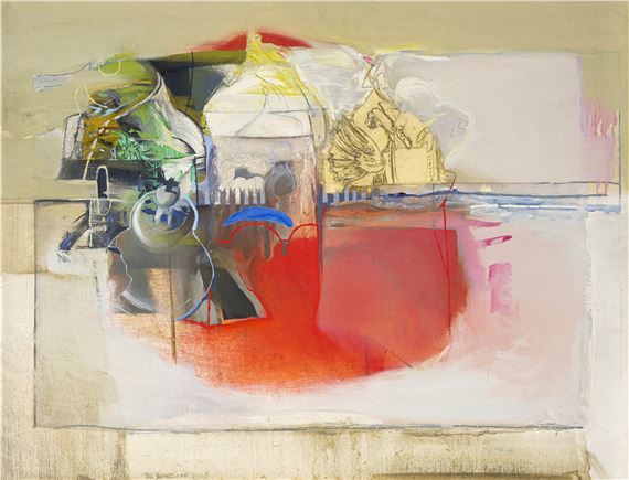 Nils Burwitz | Abstract Composition (1967) | MutualArt