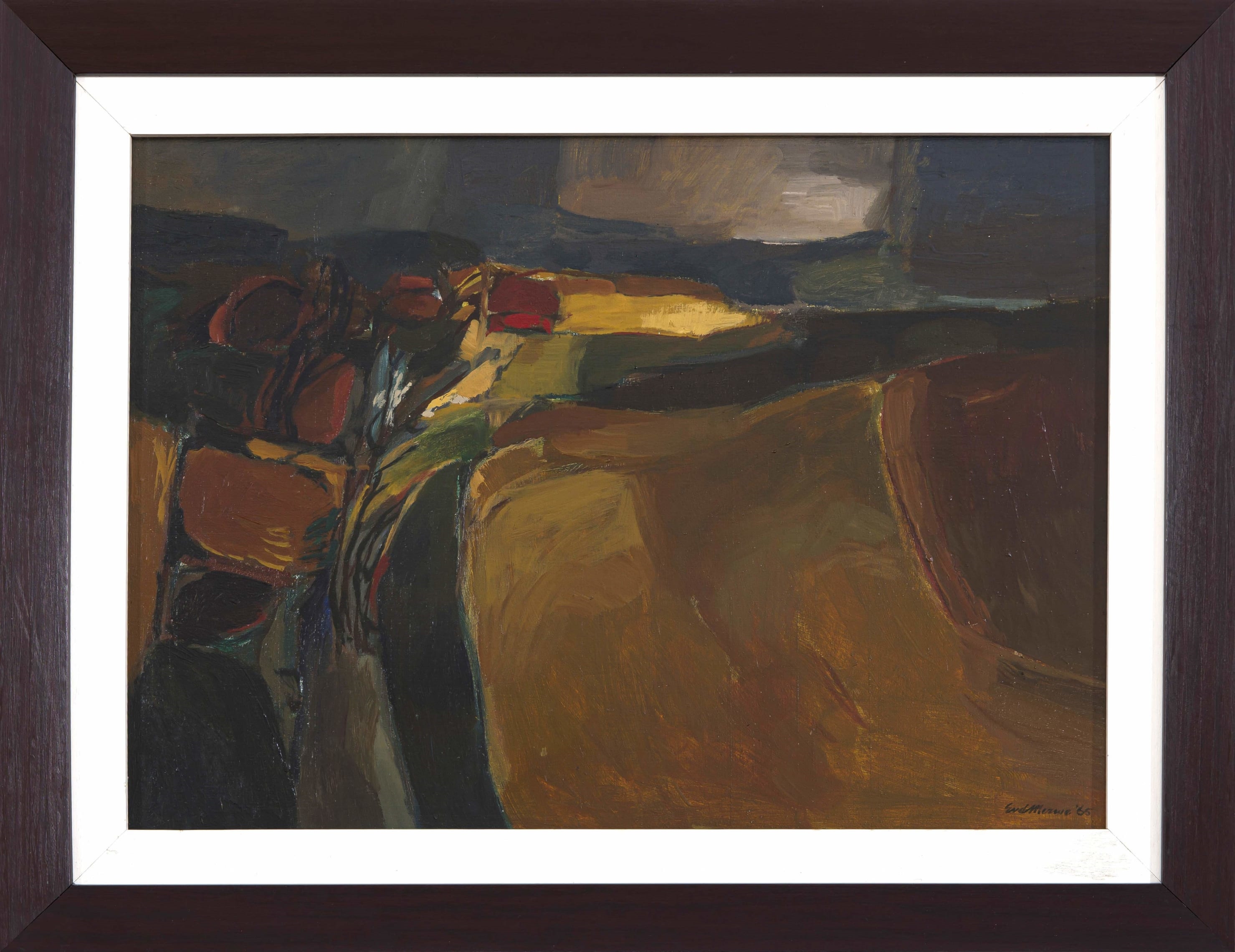 Eben Merwe | Abstract Landscape | MutualArt
