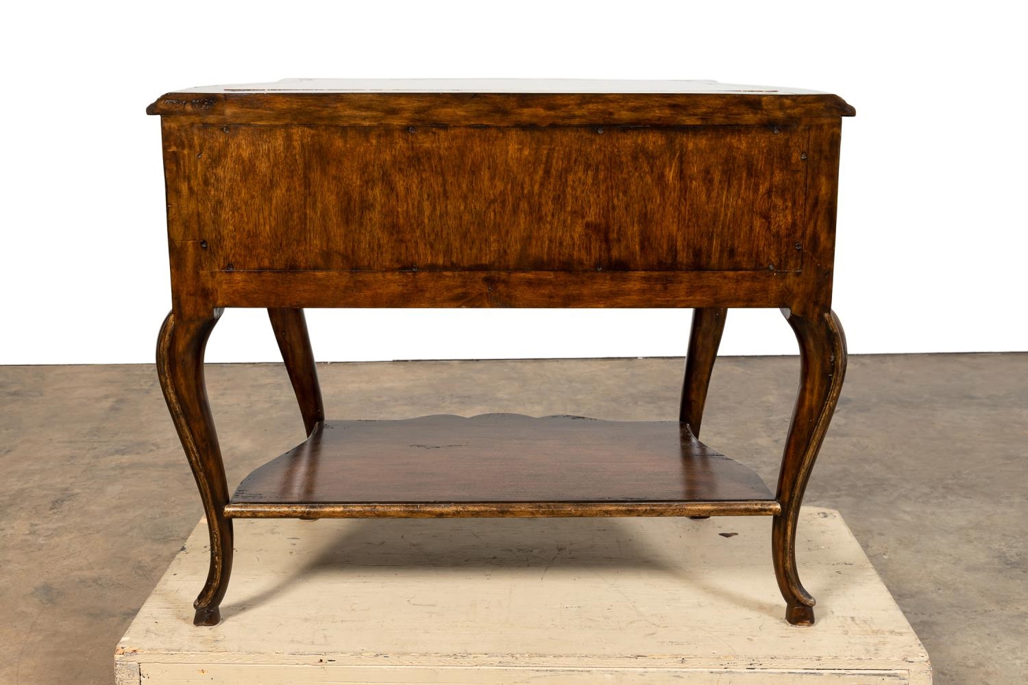 Unknown | MARGE CARSON VOUVRAY MARBLE INSET NIGHTSTAND | MutualArt