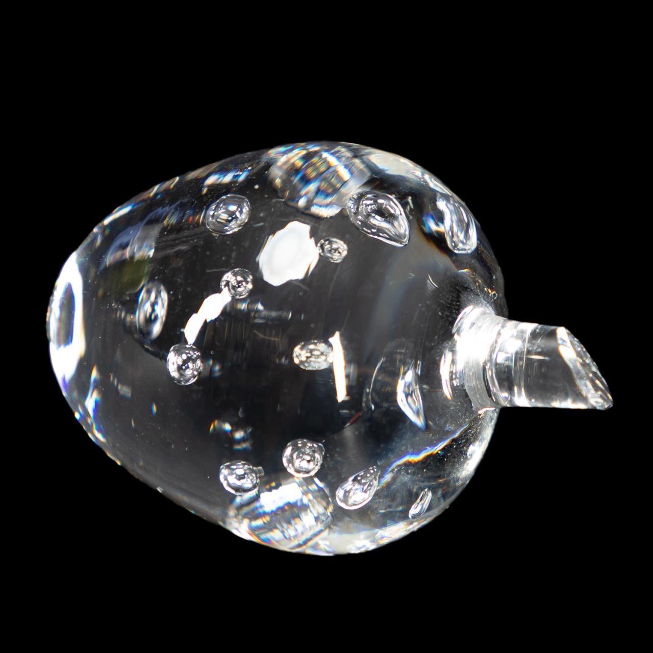Steuben Glass | SET OF 6 STEUBEN HERITAGE CRYSTAL STRAWBERRIES (1974 ...