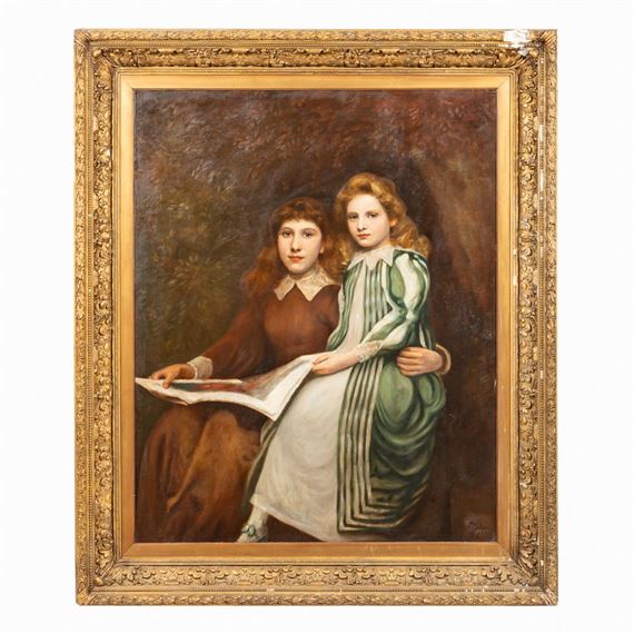Edward Patry | EDWARD PATRY, ROYAL ACADEMY EXHIBITED PORTRAIT | MutualArt
