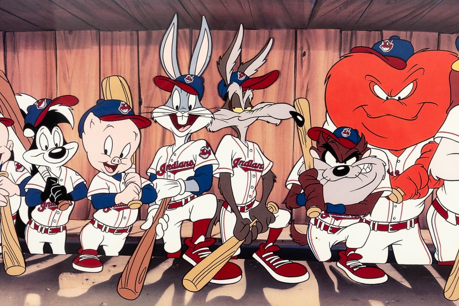 Warner Brothers | MLB LOONEY TUNES GOTTA LOVE THAT TRIBE LITHO (1995 ...