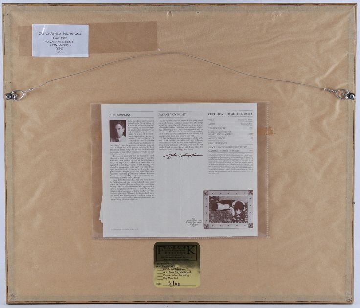 John Simpkins | Pavane Von Klimt | MutualArt