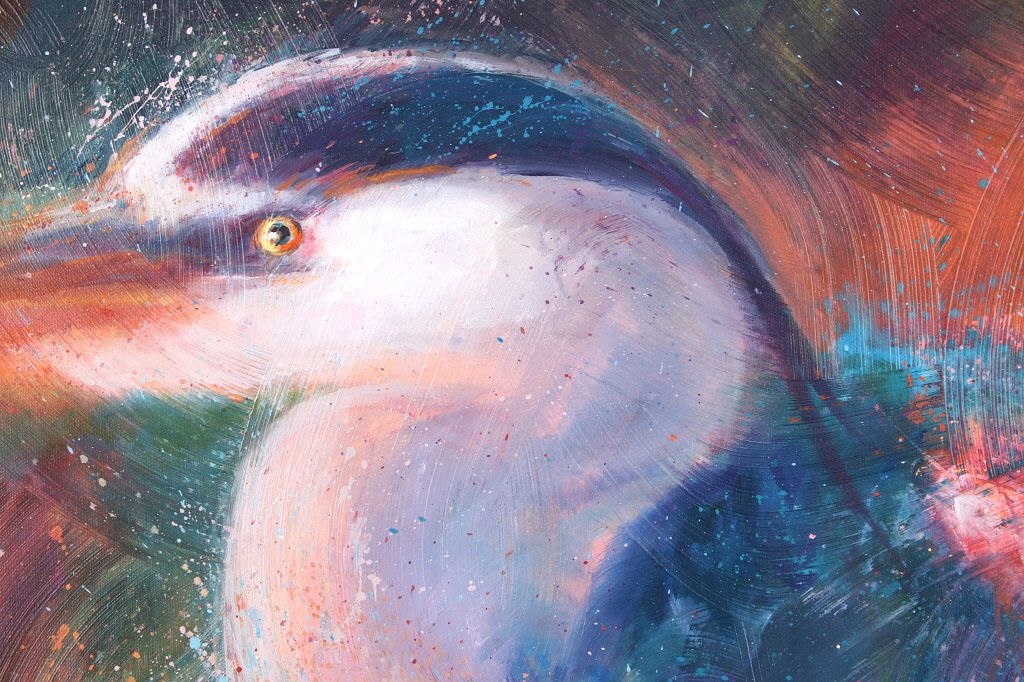 Jennifer Bowman | Heron Head | MutualArt