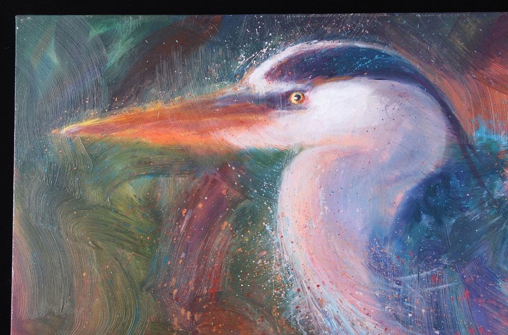 Jennifer Bowman | Heron Head | MutualArt