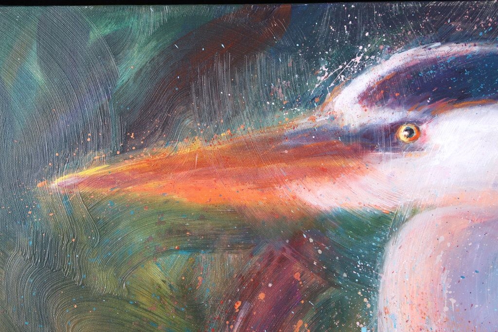 Jennifer Bowman | Heron Head | MutualArt