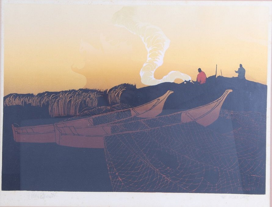 Elton Bennett | The Indian Coast | MutualArt