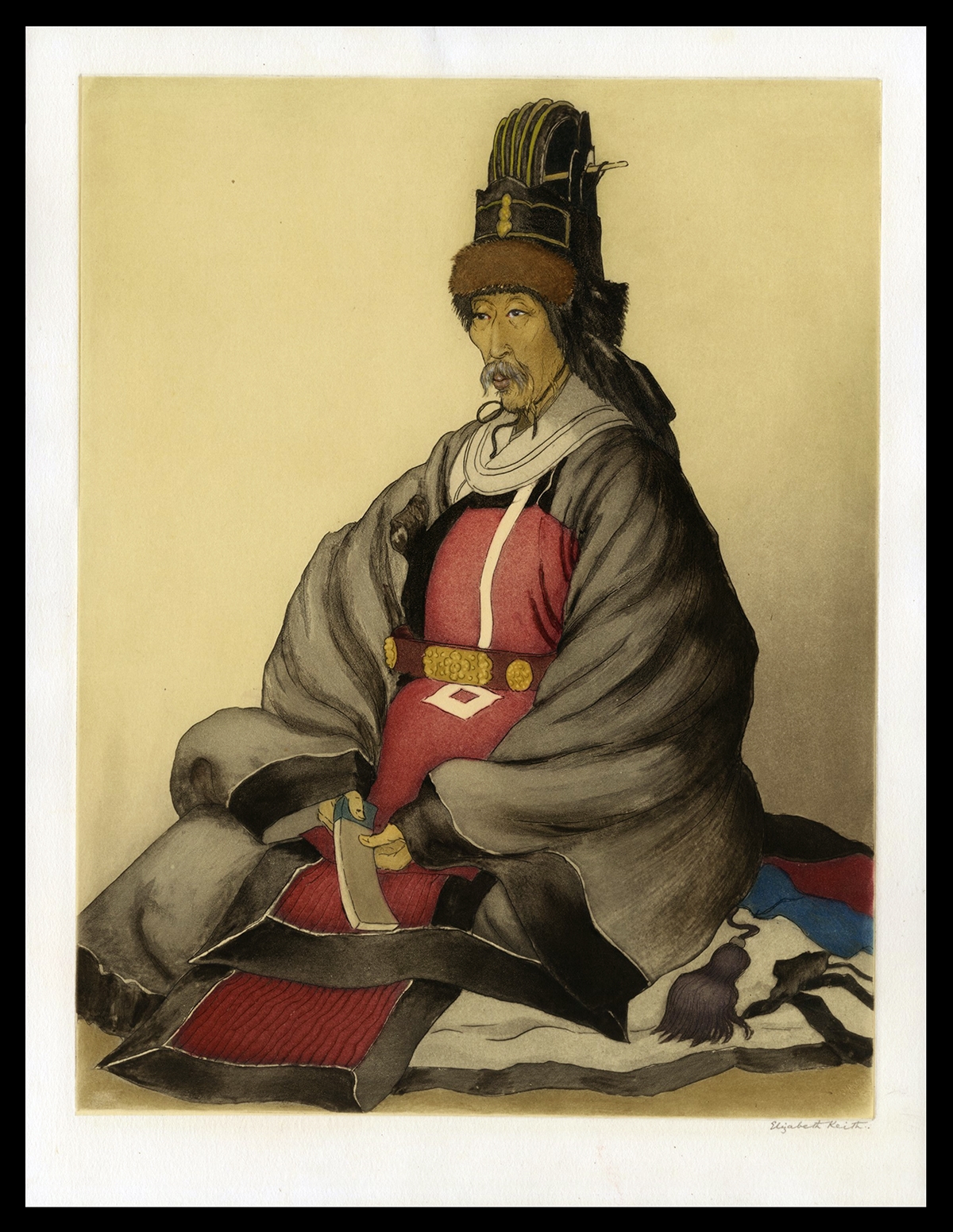 Elizabeth Keith | Korean Nobleman | MutualArt