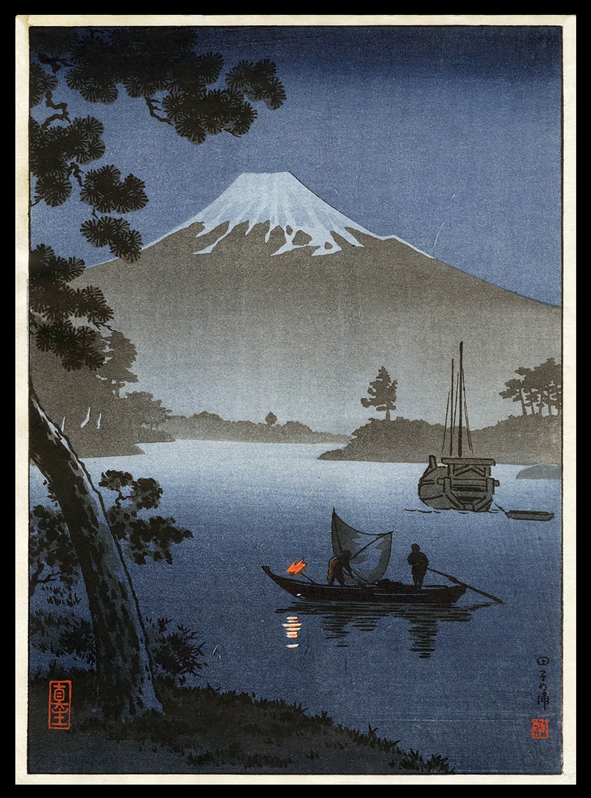 Tsuchiya Koitsu | Tsuchiya Koitsu - Tago Bay (1930) | MutualArt