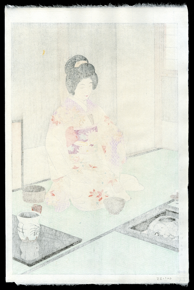 Shiro Kasamatsu | Kasamatsu Shiro - Tea Ceremony (1954) | MutualArt