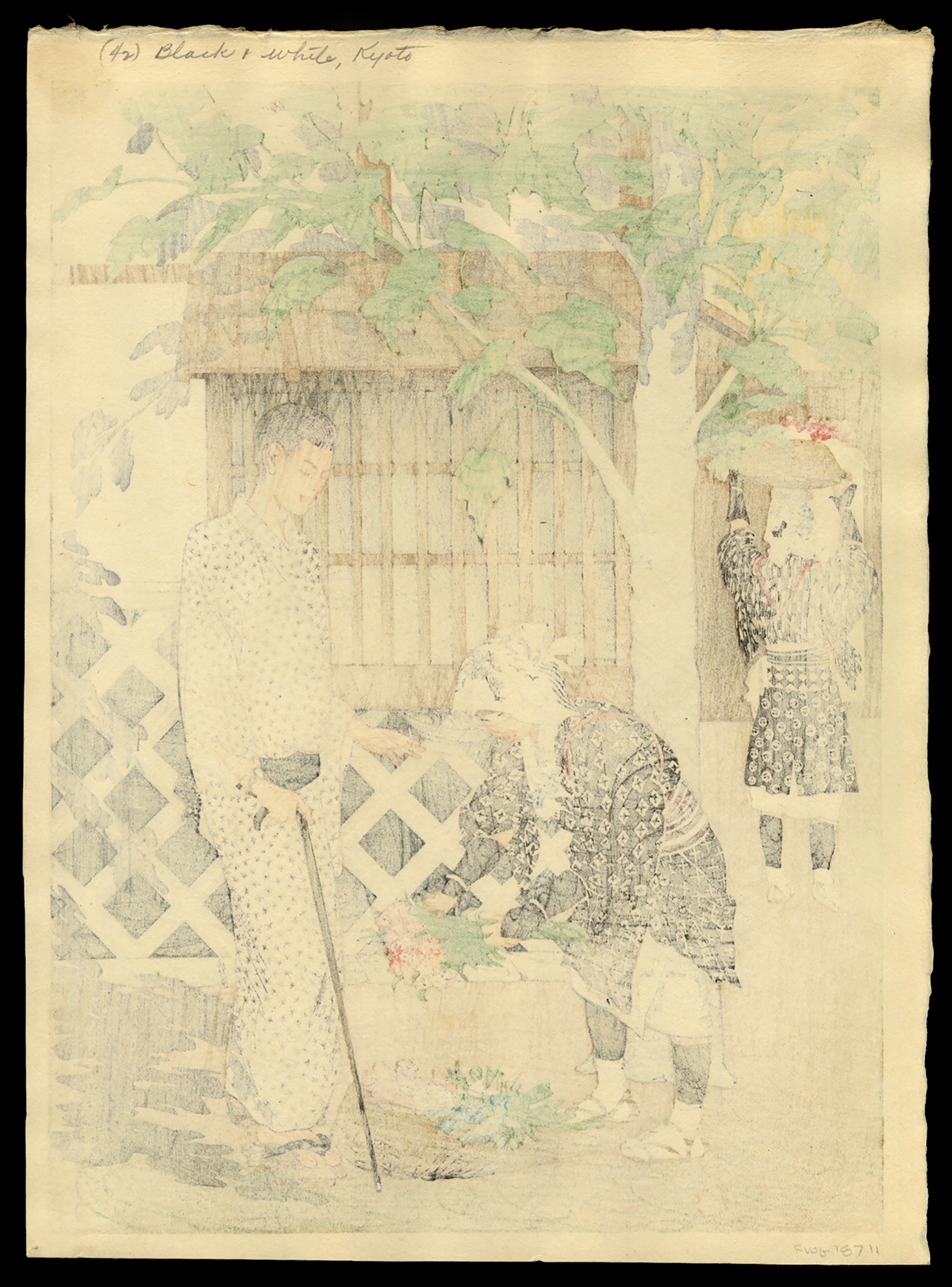 Elizabeth Keith | Elizabeth Keith - Black and White (1925) | MutualArt