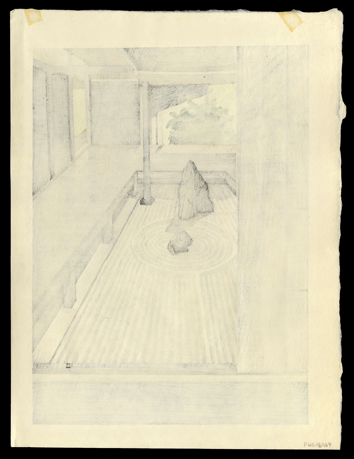 Masao Ido | Masao Ido - Zen Garden (1986) | MutualArt