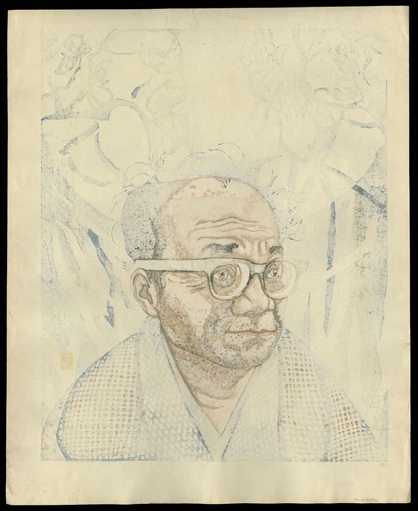 Shiko Munakata | Jun'ichiro Sekino - Portrait of Shiko Munakata (1968 ...