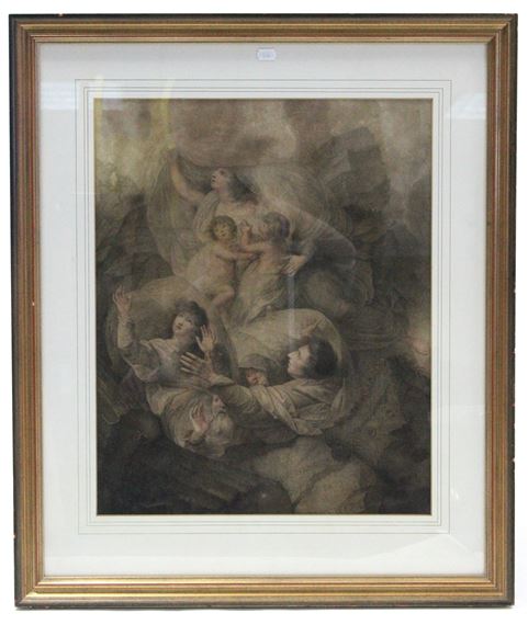 Francesco Bartolozzi | A Bartolozzi engraving after Rev. M. W. Peters ...