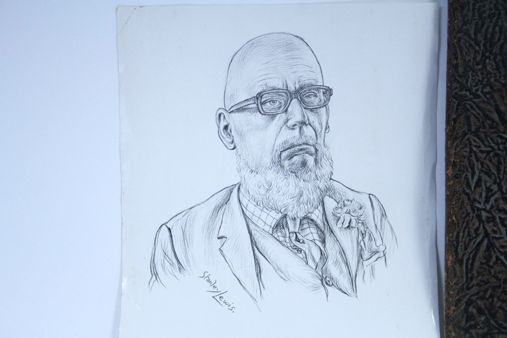 Stanley Cornwell Lewis | Two drawings by Stanley Lewis (1969) | MutualArt