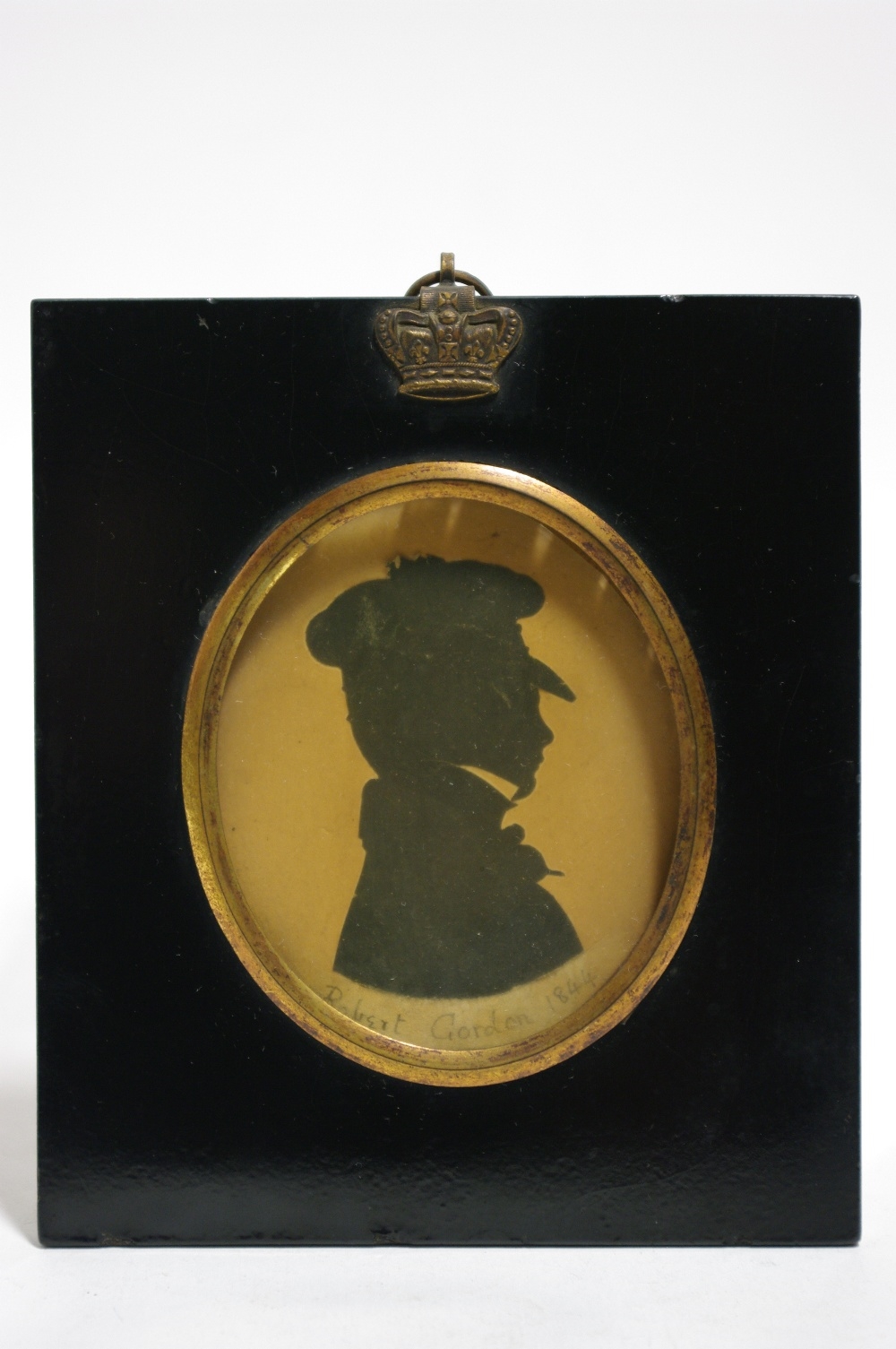 Robert Gordon | A mid-19th century head & shoulders silhouette portrait ...