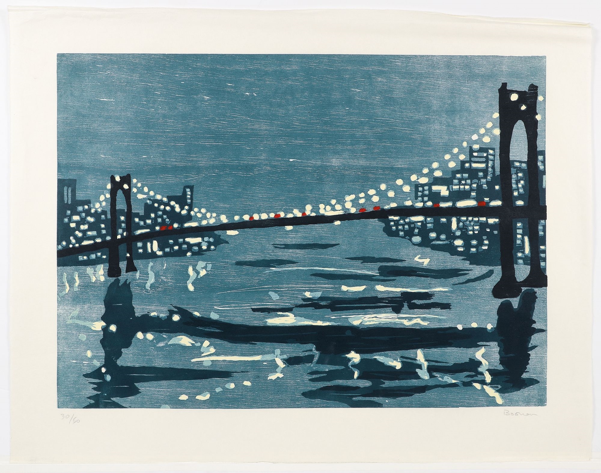 Richard Bosman | Bridges III (1997) | MutualArt