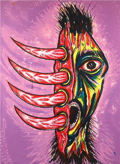Luis Cruz Azaceta | The Scream (1987) | MutualArt